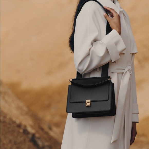 Polene | Bags | Authentic Polene Numero Sept Black Crossbody Bag Black ...